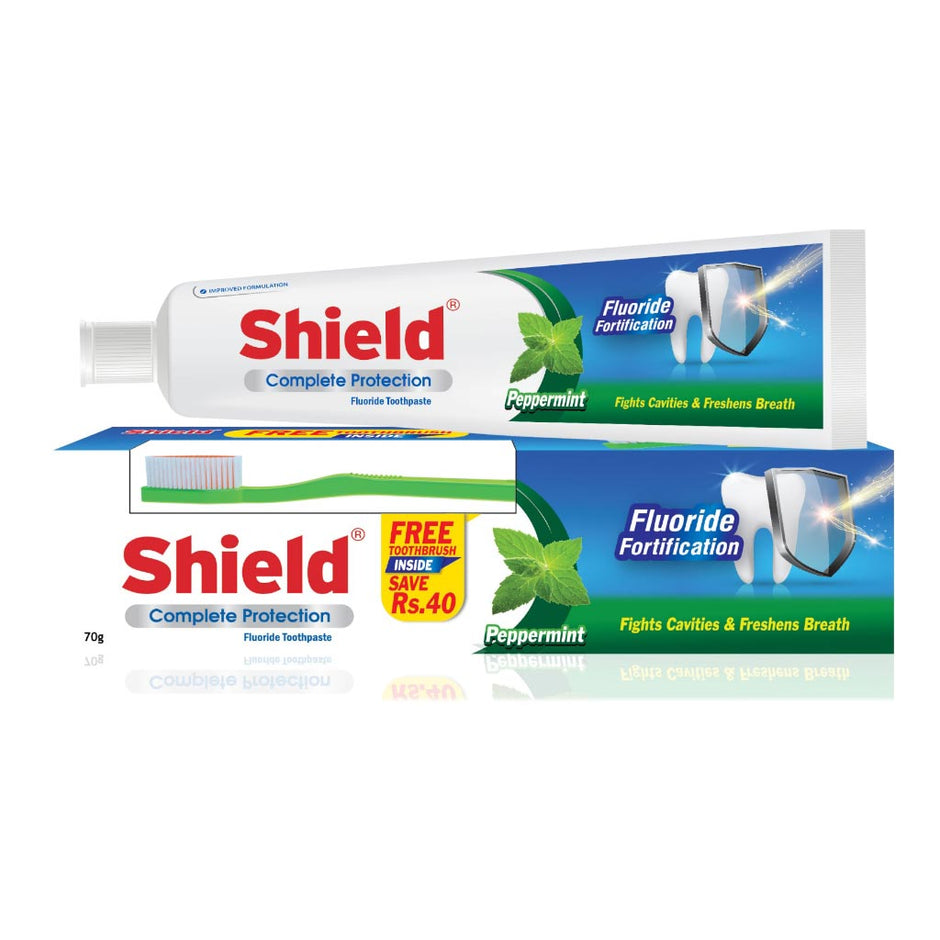 Peppermint Toothpaste – Shield Pakistan